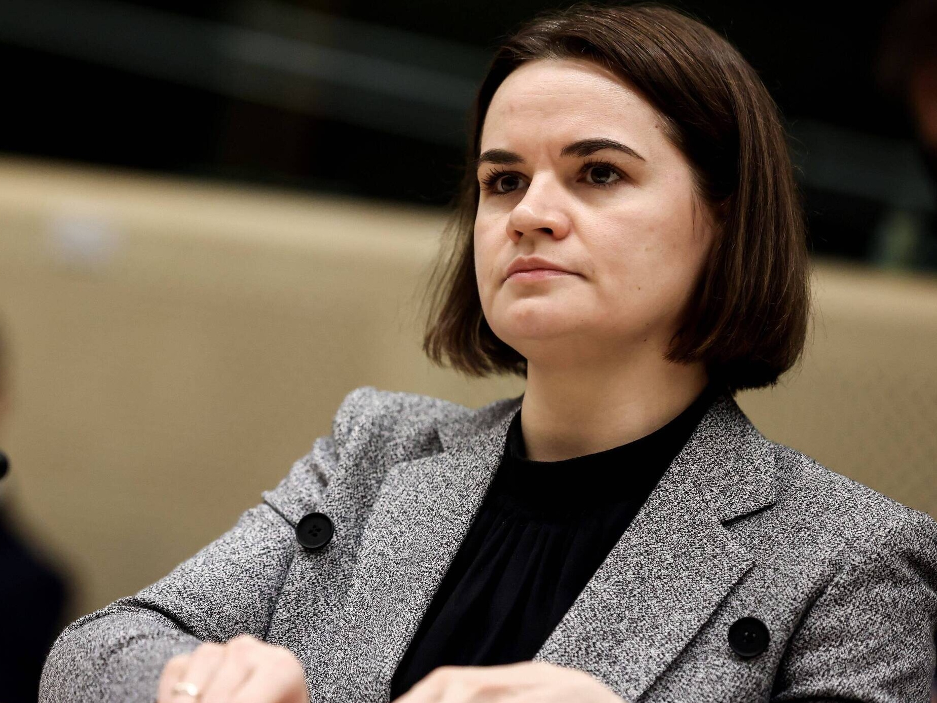 Cichanouska: Białorusini nie będą walczyć z Ukrainą Cichanouska: Białorusini nie będą walczyć z Ukrainą