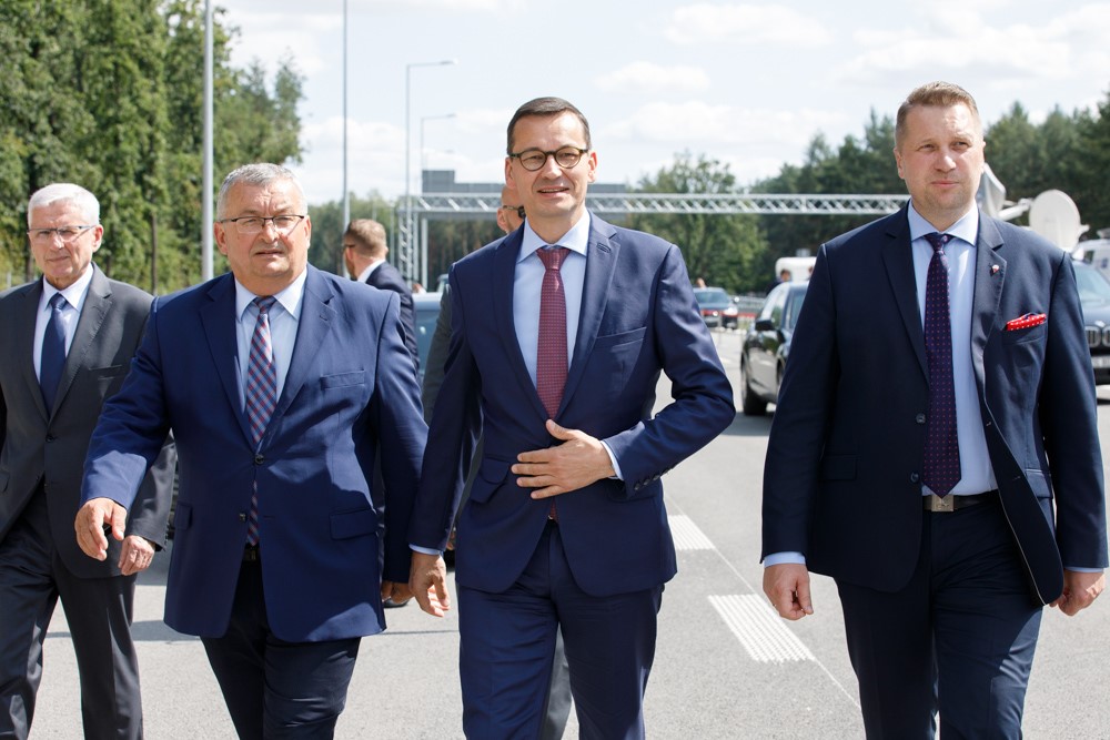Premier otworzył nowy odcinek trasy S12