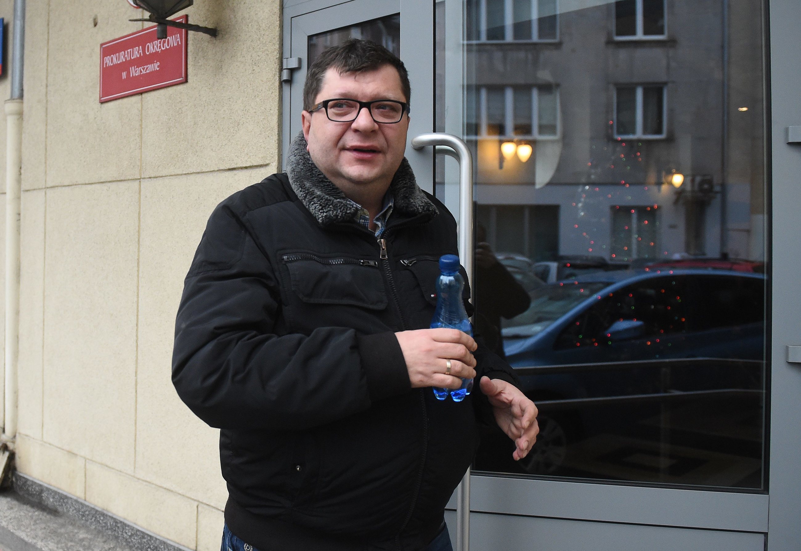 Stonoga wyszedł z aresztu