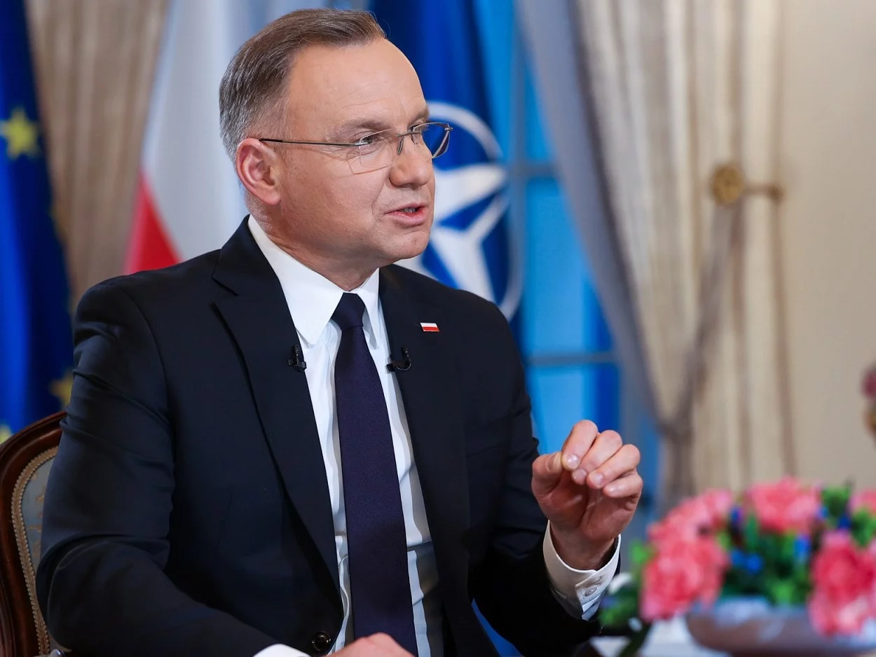 Wojna na Ukrainie. Prezydent Duda: Trump chciałby ją zakończyć