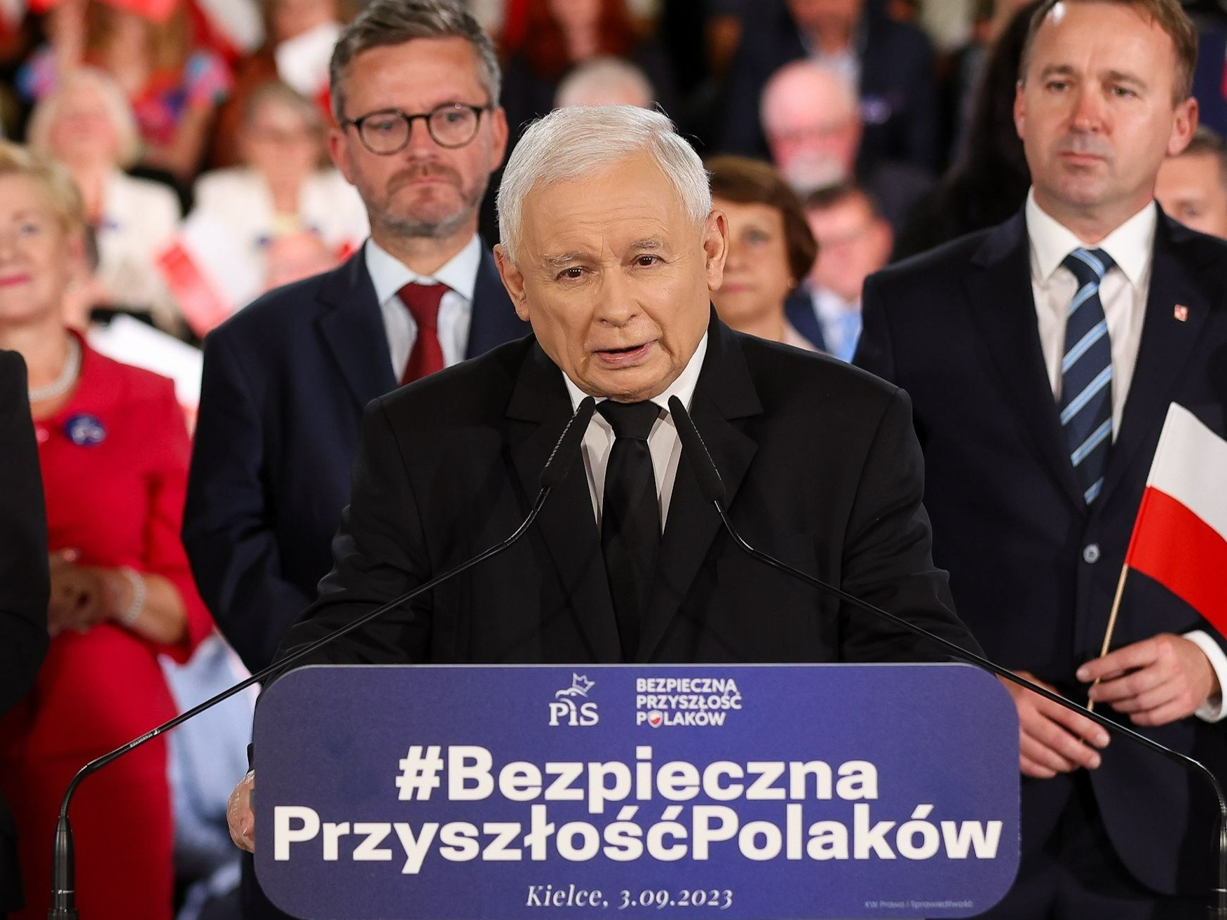 Wybory do Sejmu. Kaczyński w Kielcach: Polska jest jedna