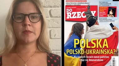 Zuzanna Dąbrowska zapowiada nowy numer tygodnika "Do Rzeczy"